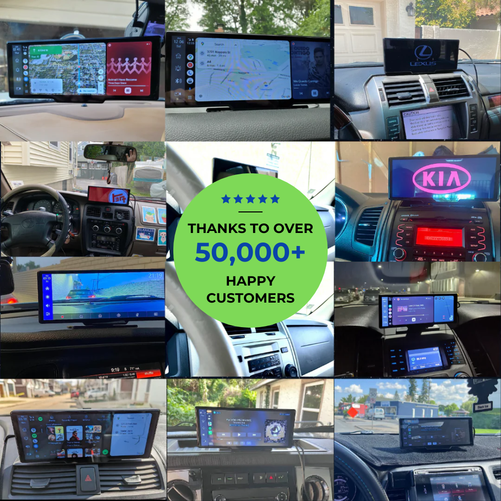 Universal Touchscreen Car Display - Apple CarPlay & Android Auto ...